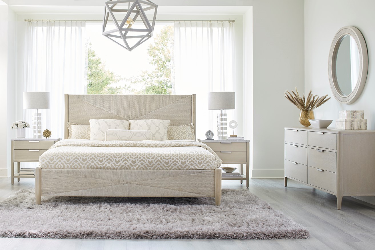 Pearl Woven Bed - Palmetto Home